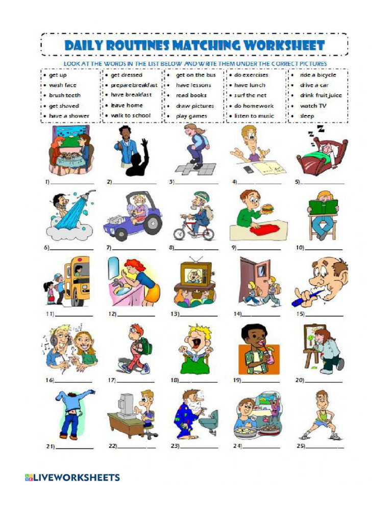 Daily Routines | PDF