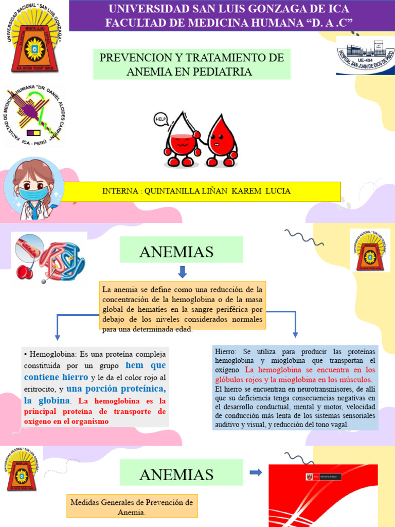 Prevención y Tratamiento de Anemia Infantil | PDF