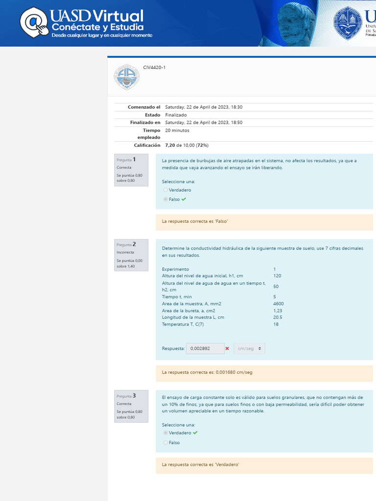 Examen Tema No. 8 y No.9 - Revisión Del Intento | PDF