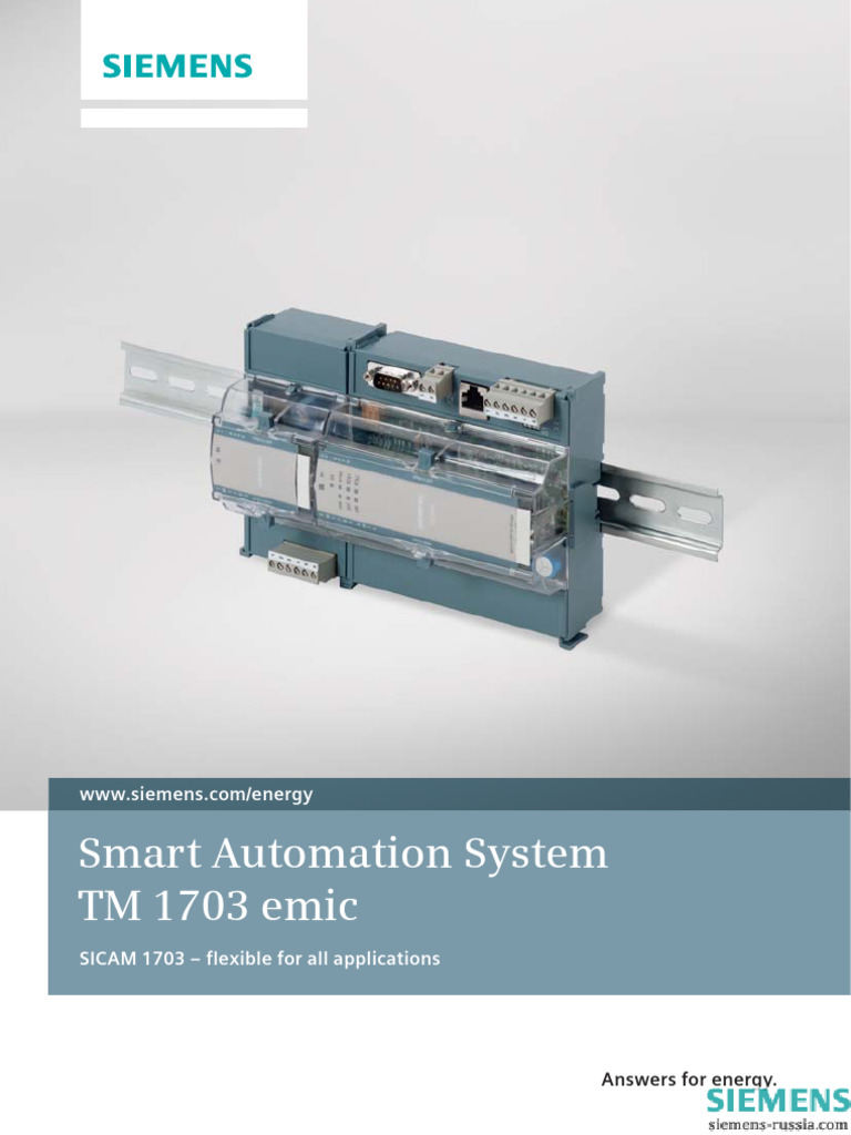 E50001-G720-A144-X-4A00_DB_TM_SICAM_1703_emic_US | PDF