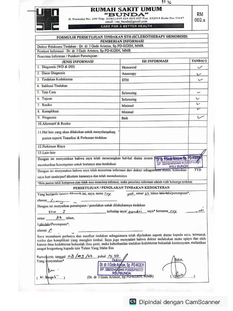 Tindakan Invasif Di Rawat Jalan | PDF