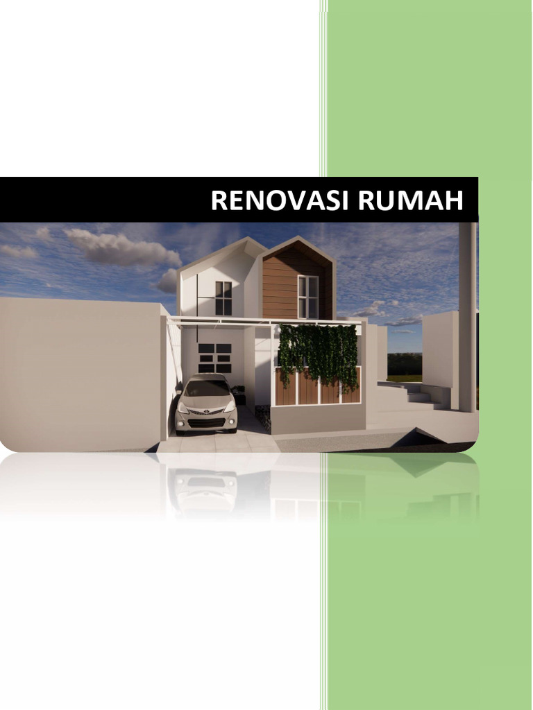 RAB + Shop Drawing Renovasi Rumah | PDF