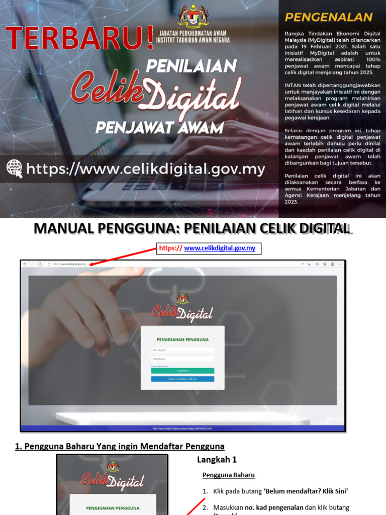 BARU Celik Digital - User Manual | PDF | Karier & Perkembangan ...