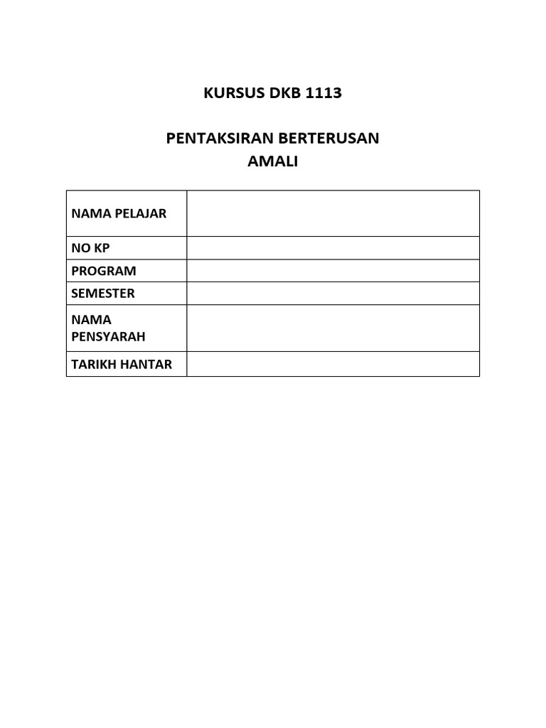 PB Amali | PDF
