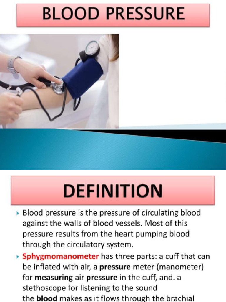 Blood Pressure | PDF