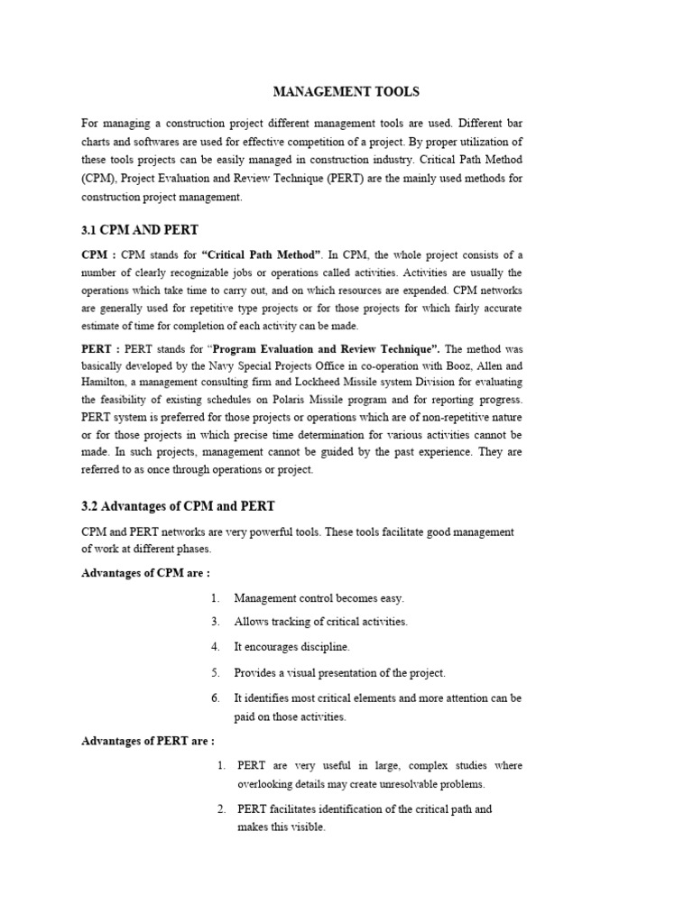 MANAGEMENT TOOLS | PDF