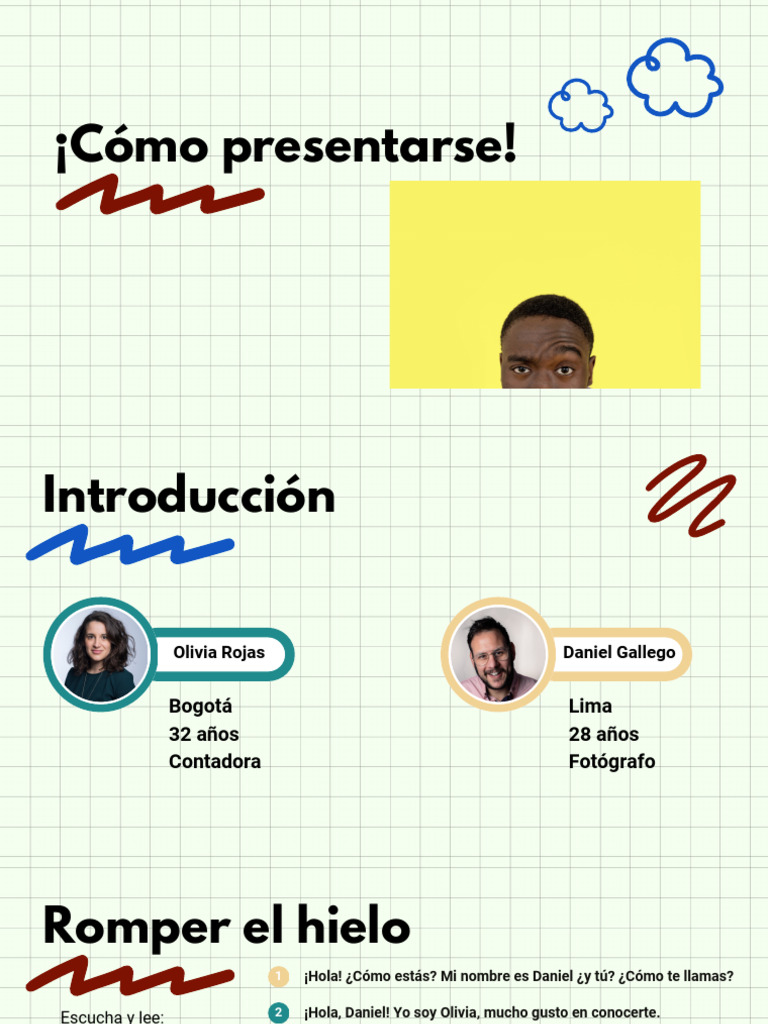 ¡Cómo Presentarse! | PDF