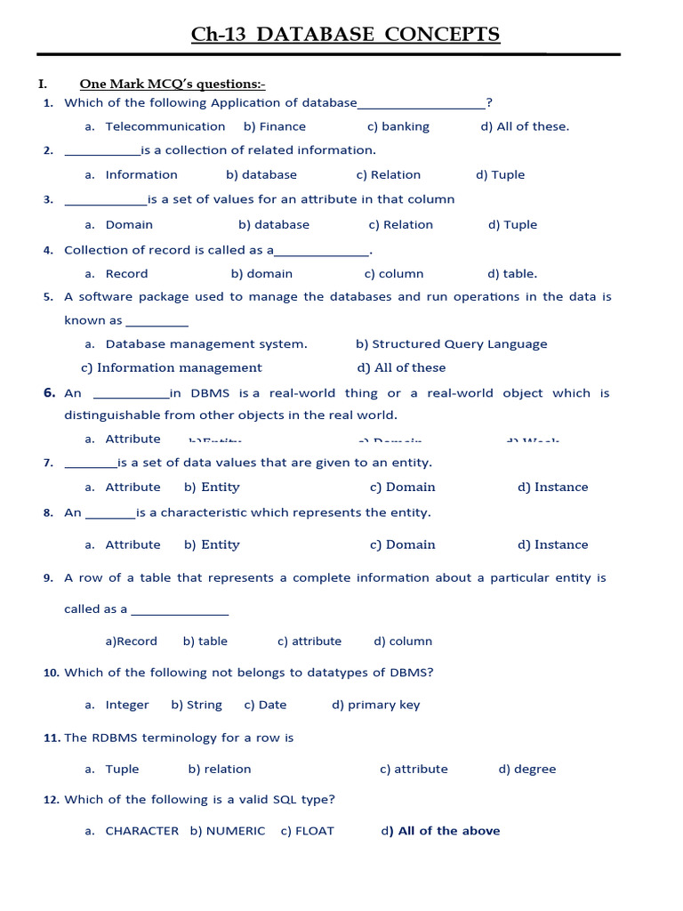 Chapter 13 Completed | PDF