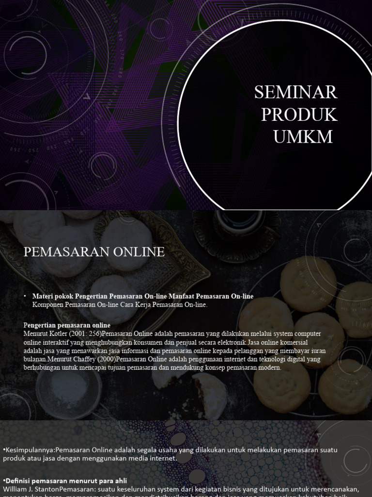 Seminar Produk Umkm | PDF