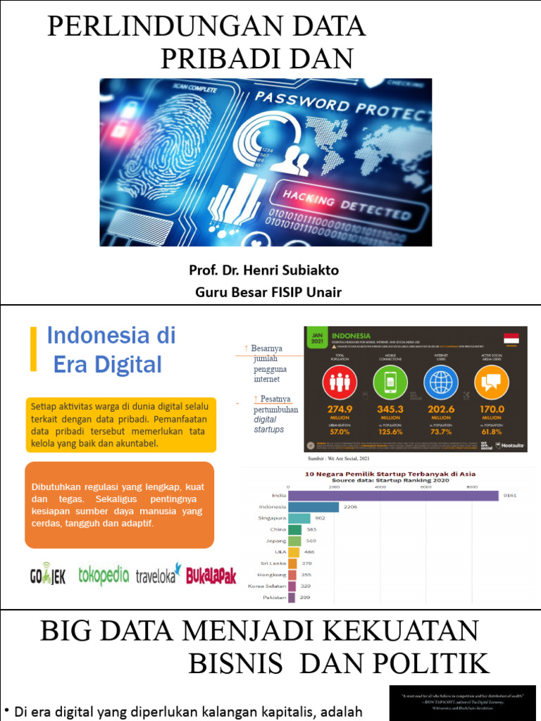 Perlindungan Data Pribadi | PDF