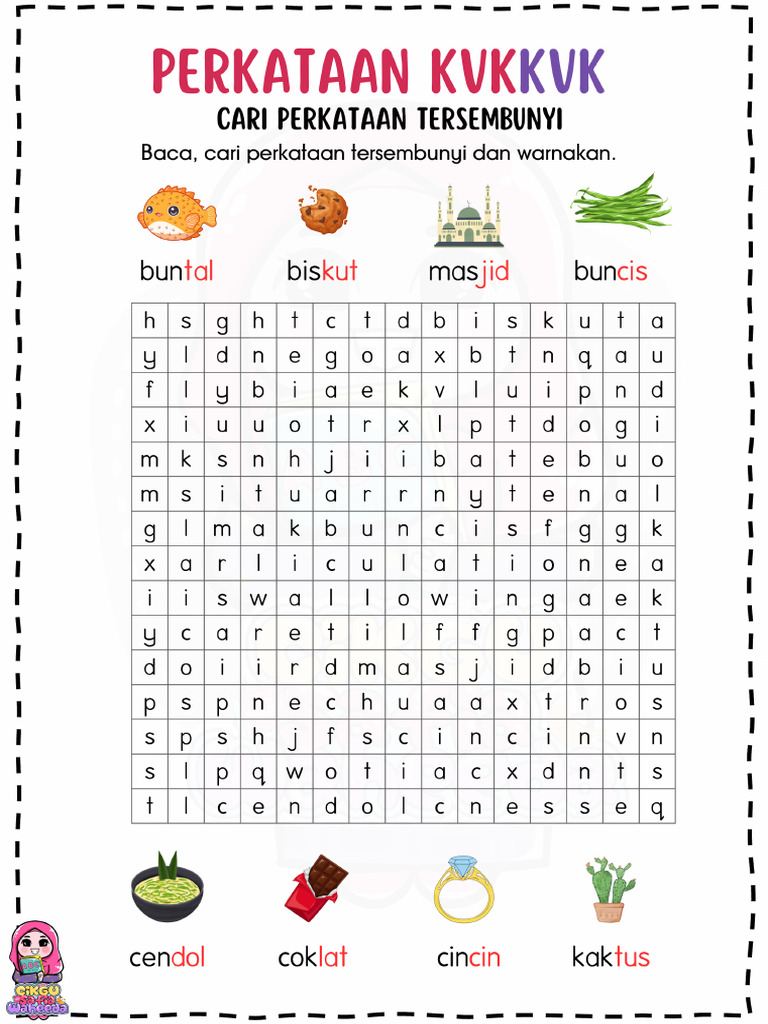 LEMBARAN KERJA KVK KVK 1 | PDF