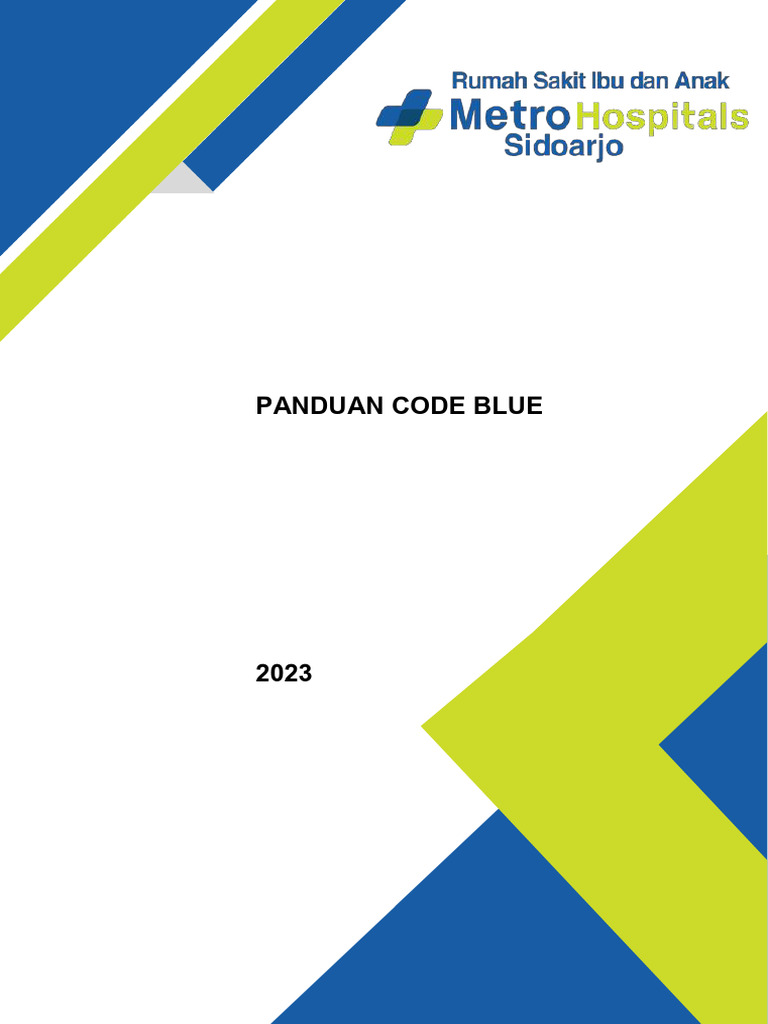 PANDUAN CODE BLUE MHSD | PDF