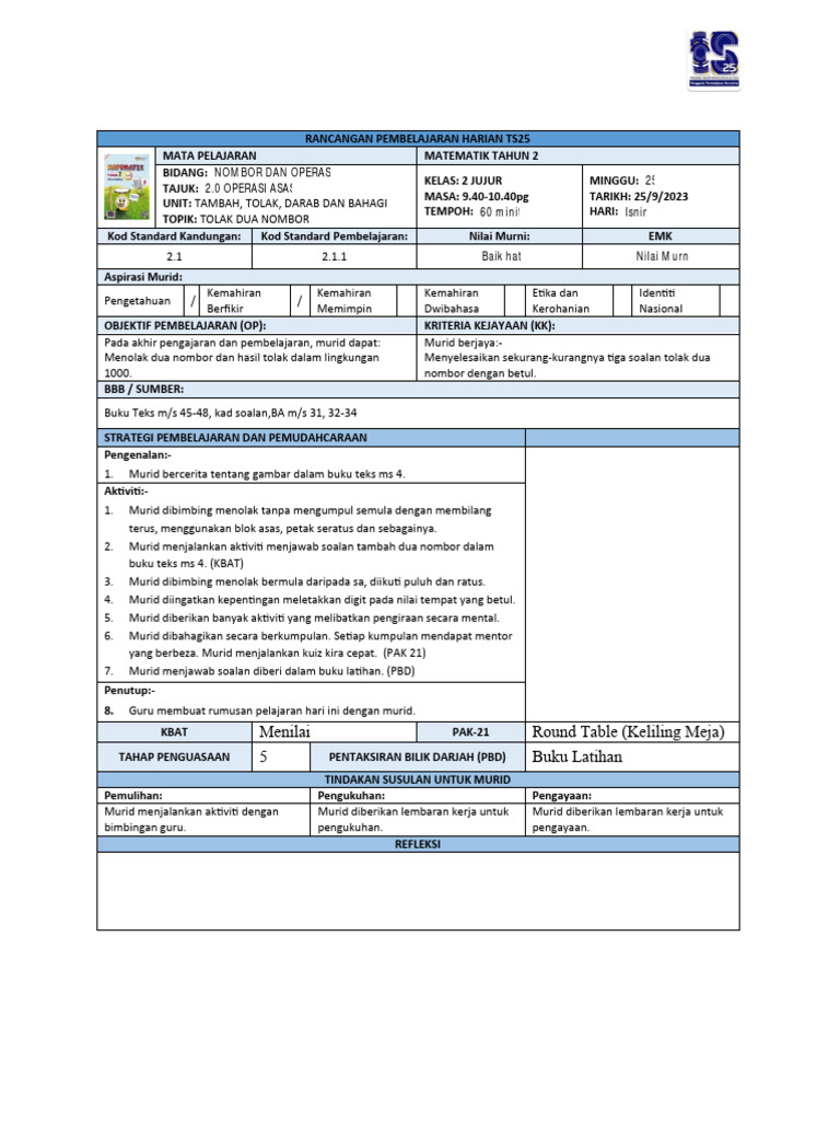 2023 RPH Mingguan | PDF
