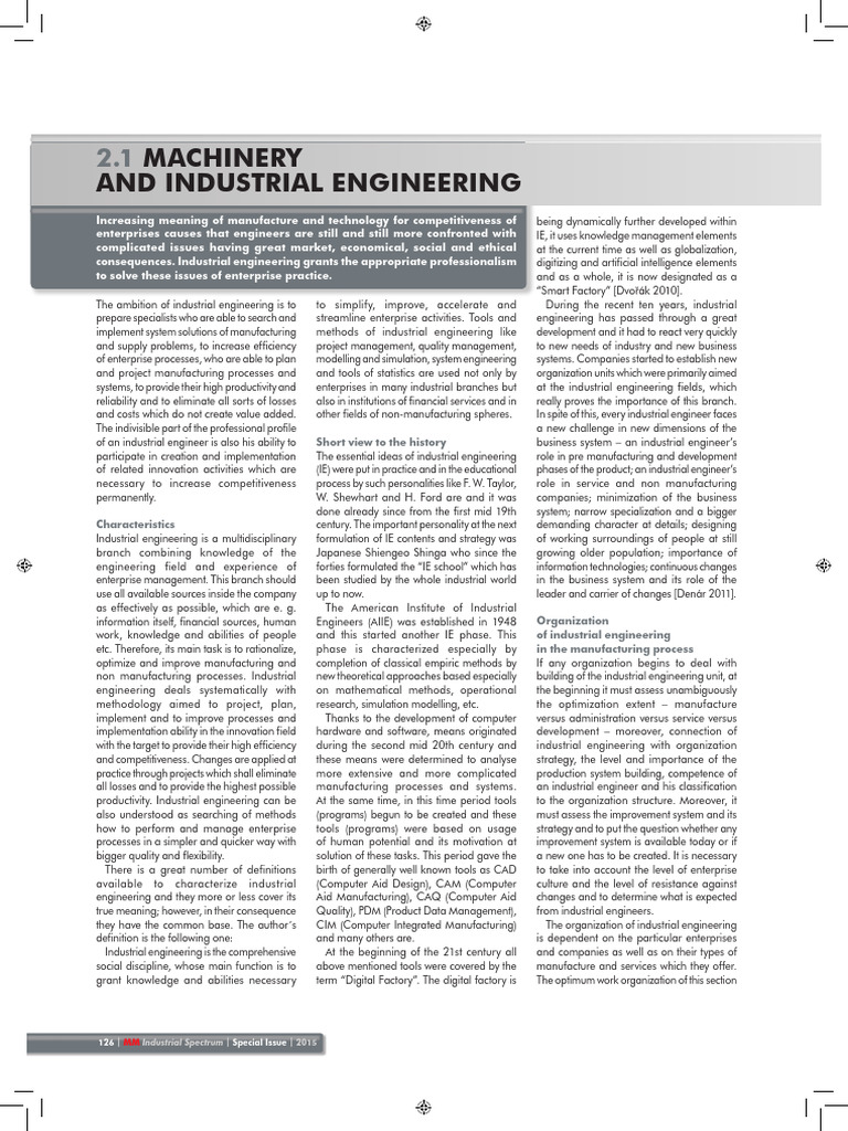 CNC Machine Tool Design in Industrial Engineering | PDF | Industrial ...