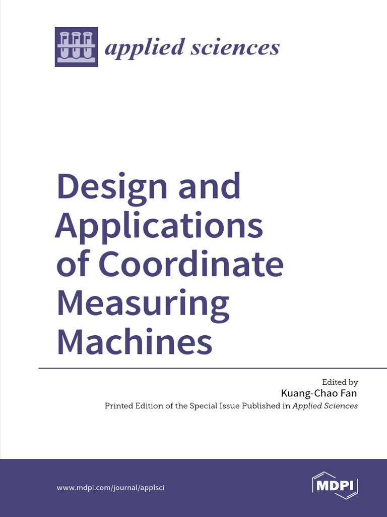 Design and Applications of Coordinate Measuring Machines | PDF ...