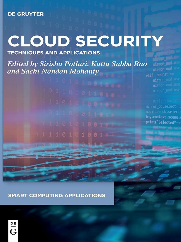 Cloud Security Techniques and Applications Smart Computing Applications | PDF | Cloud Computing ...