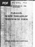 British Standard Whitworth Threads Chart - Boltport Fasteners | PDF ...