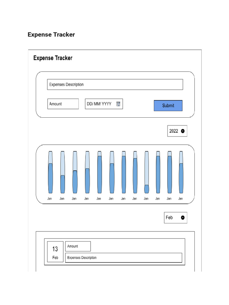 React - Expense Tracker | PDF