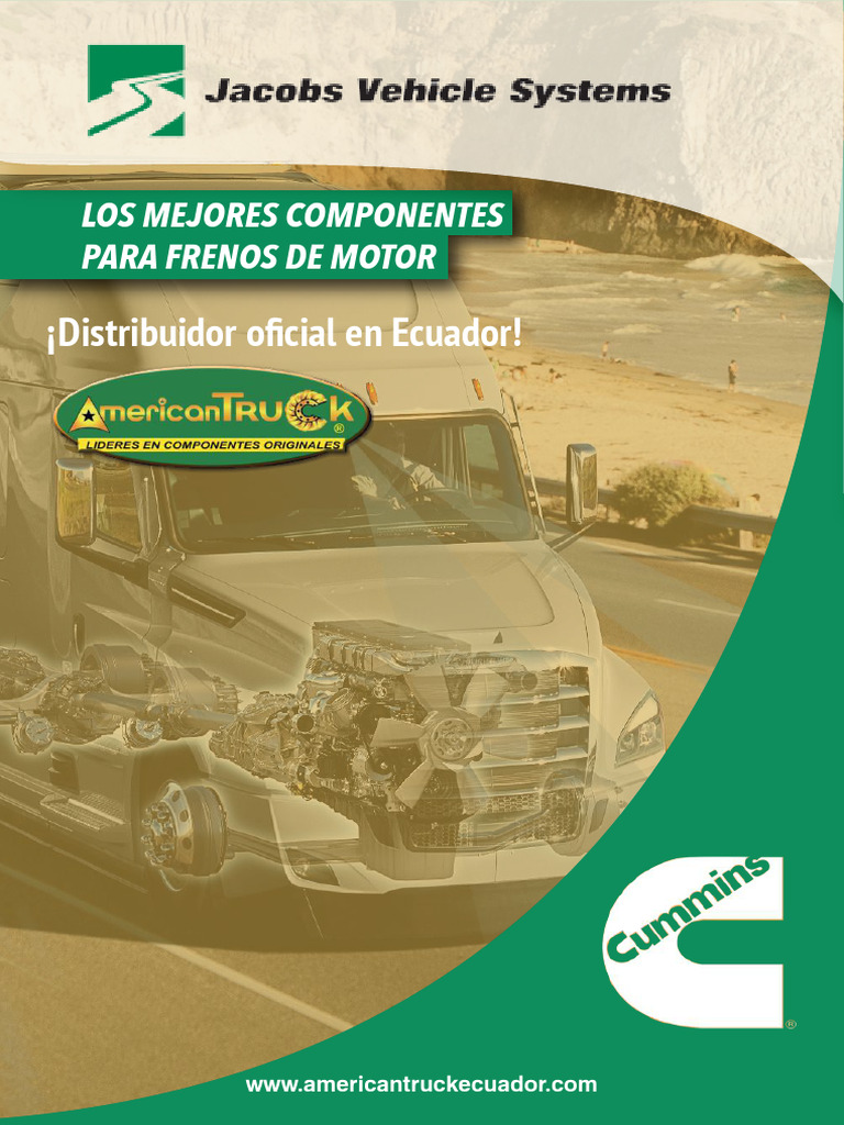 Componentes de Freno de Motor Jacobs | PDF
