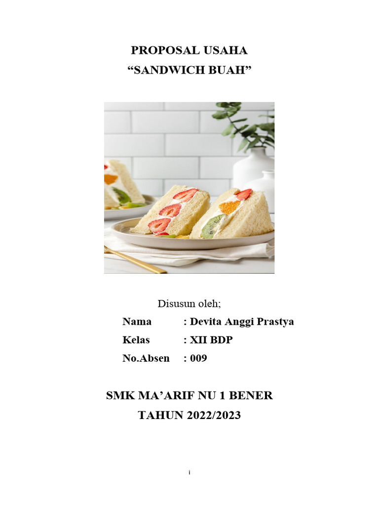 Proposal Devita | PDF