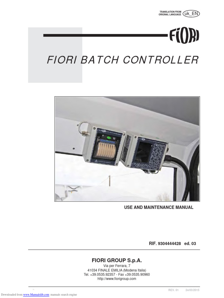 Batch Controller | PDF
