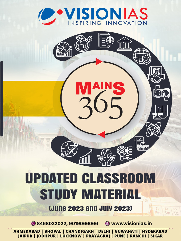 Mains 365 2024-25 | PDF