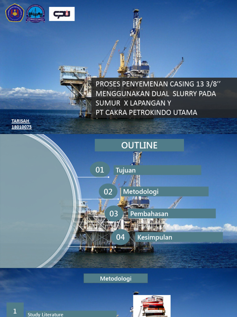 PERENCANAAN PENYEMENAN CASING 13 3/8'' MENGGUNAKAN DUAL SLURRY PADA SUMUR "X" LAPANGAN "Y ...