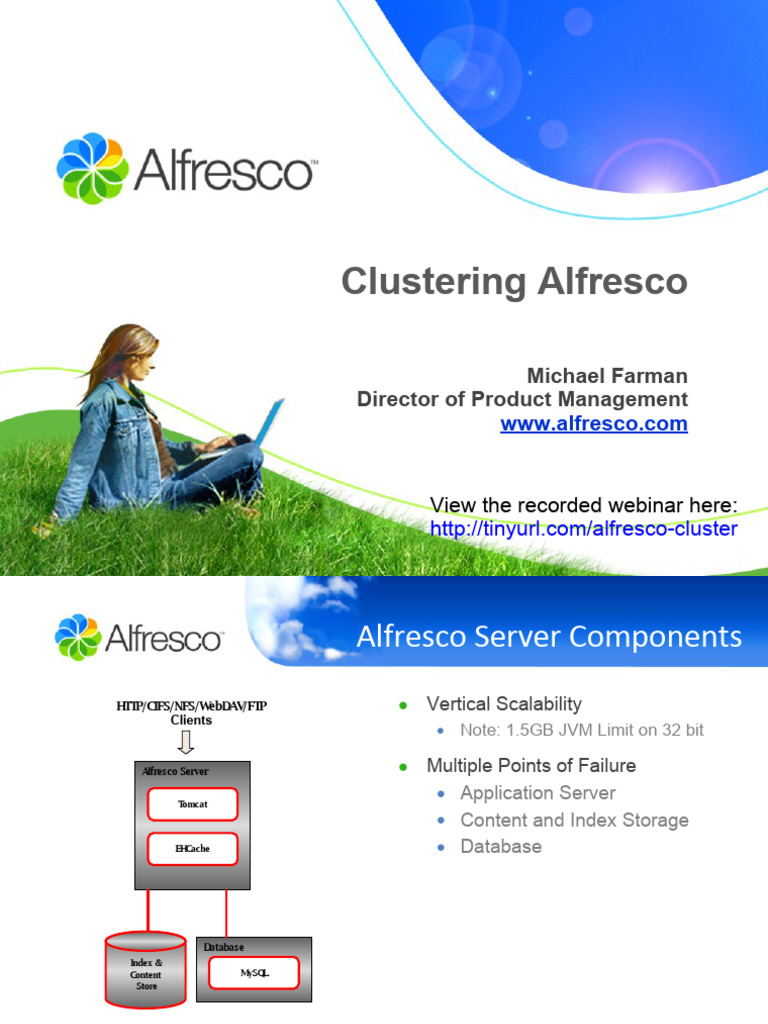 High Availability Clustering With Alfresco 1214164250440600 8 | Download Free PDF | Databases ...
