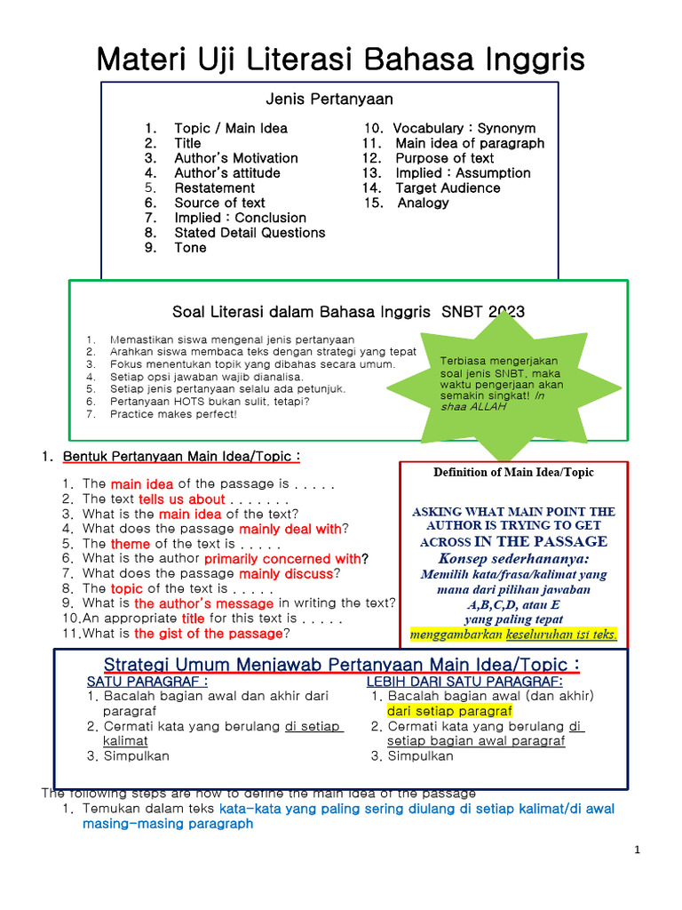 Soal Snbt-Utbk | PDF