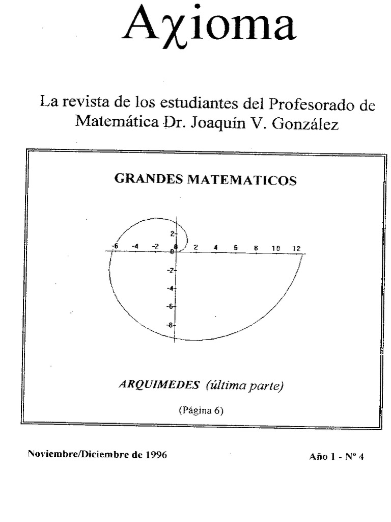 Axioma 4 | PDF