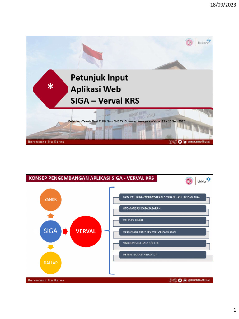 Petunjuk Input Web Verval KRS_DATIN SULTRA | PDF