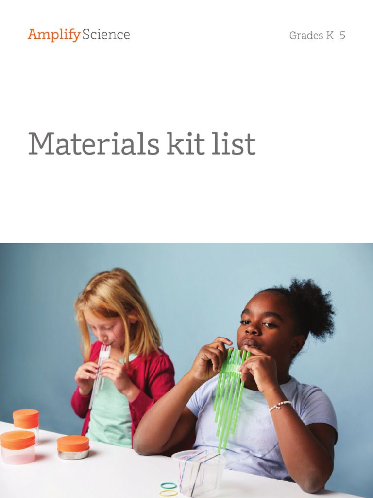 Amplify Science - K5-MaterialsList - 061719 - v3 (Digital) | PDF ...