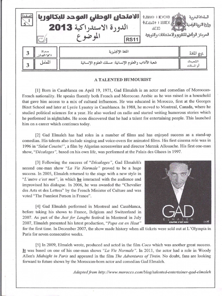 A Talented Humourist | PDF