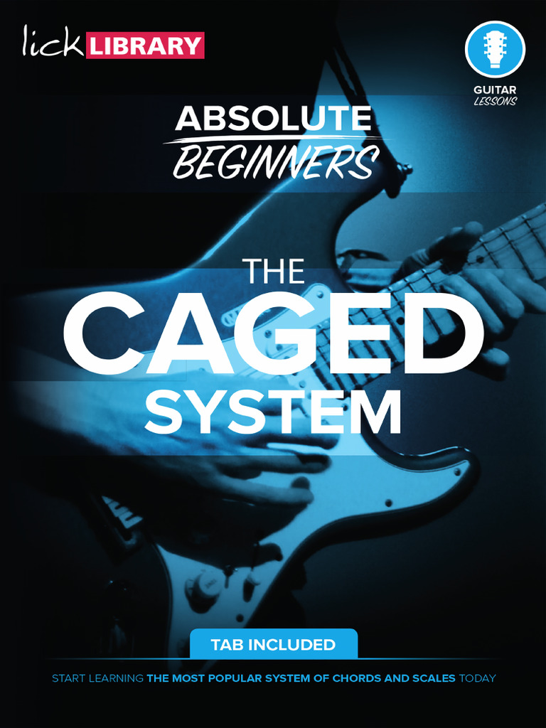 Absolute Beginners CAGED Book | PDF | Musicology | Pitch (Music)
