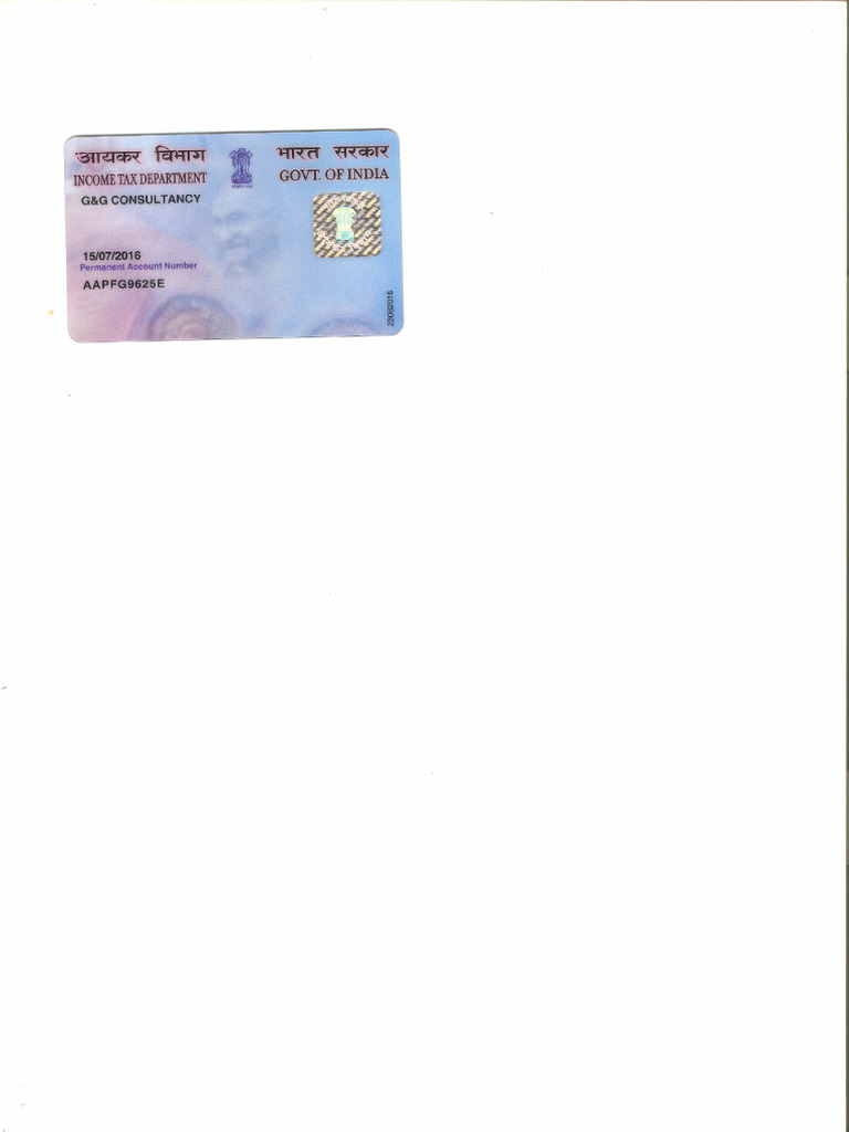 Pan Card Firm | PDF
