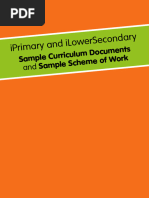 Pearson iPrimary and iLowerSecondary Guide | PDF | Curriculum | Teachers