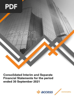 GCB Financial Statements 2024 Summary | PDF | Equity (Finance) | Investing