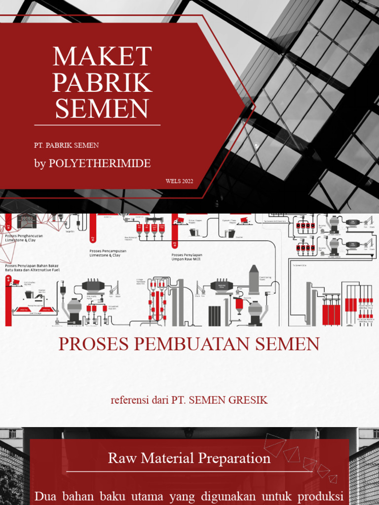 Maket Pt. Semen Gresik | PDF