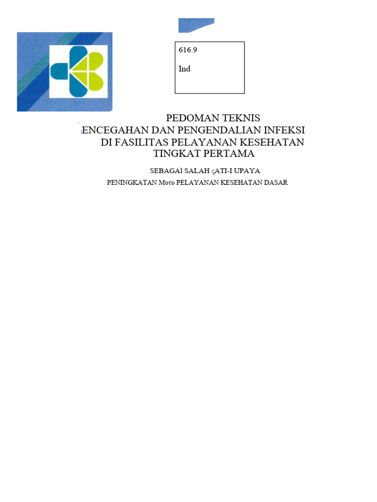 Buku Pedoman Teknis PPI Di FKTP Tahun 2020 (1) - Compressed | PDF