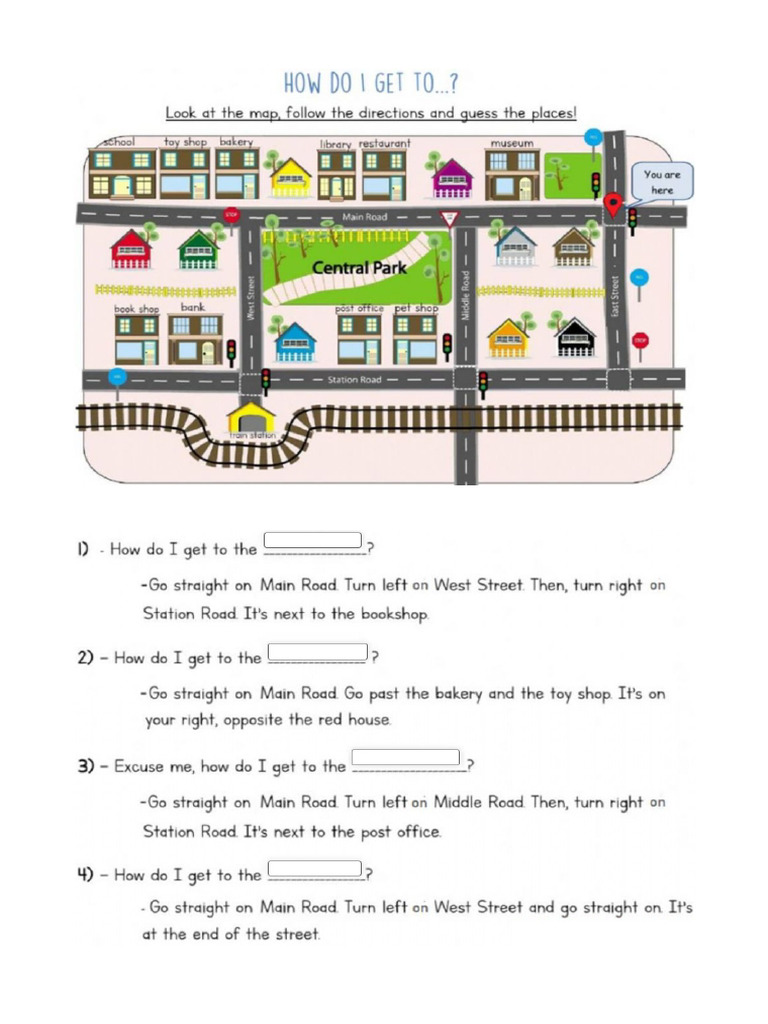 7.unit 5 Giving Directions | PDF