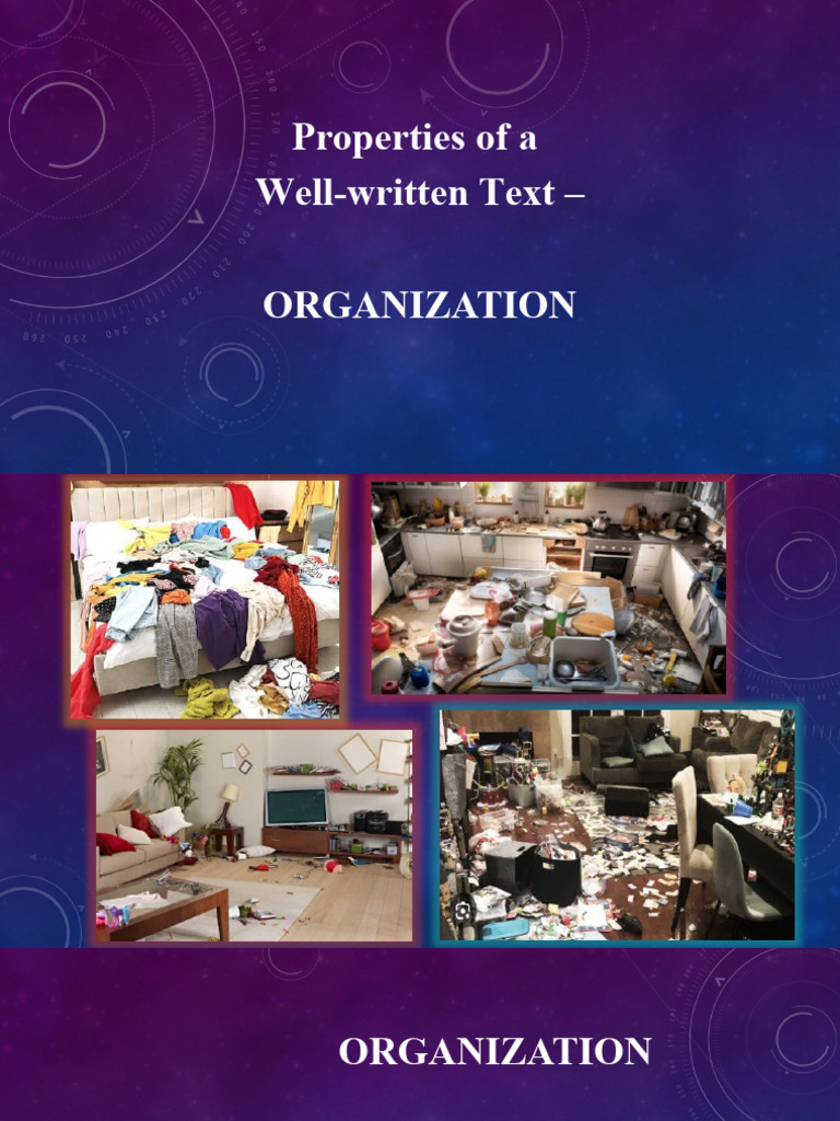 Key Elements of Text Organization | PDF