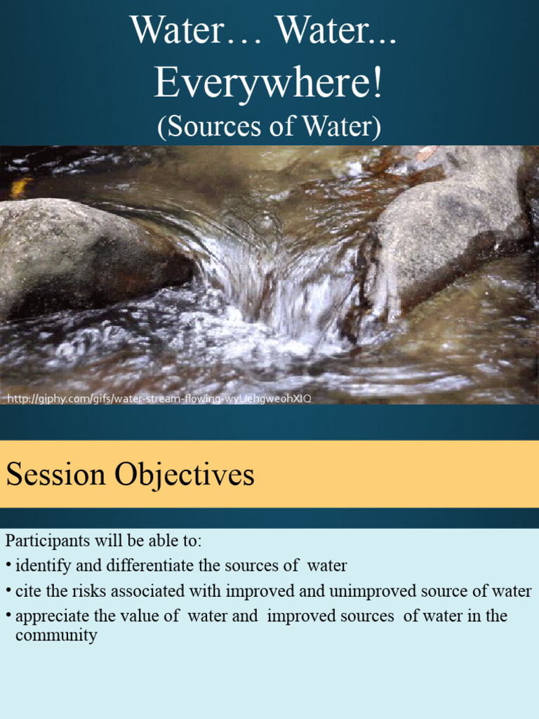 Water Water Everywhere | PDF | Home & Garden | Science & Mathematics