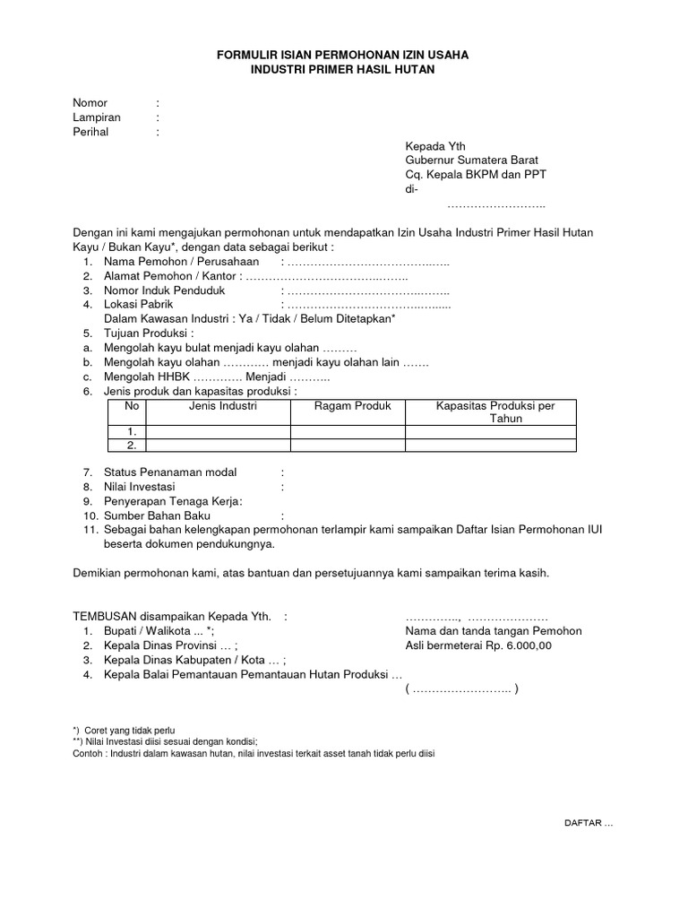 FORMULIR_PERMOHONAN_IUIPHHK | PDF