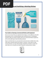 Niteshift Stewarding Check List | PDF | Kitchen | Tools