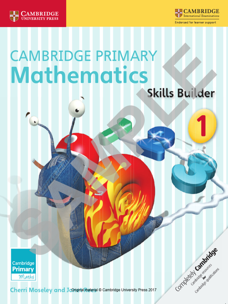 Cambridge Primary Maths Skills Builder 1 Sample | PDF