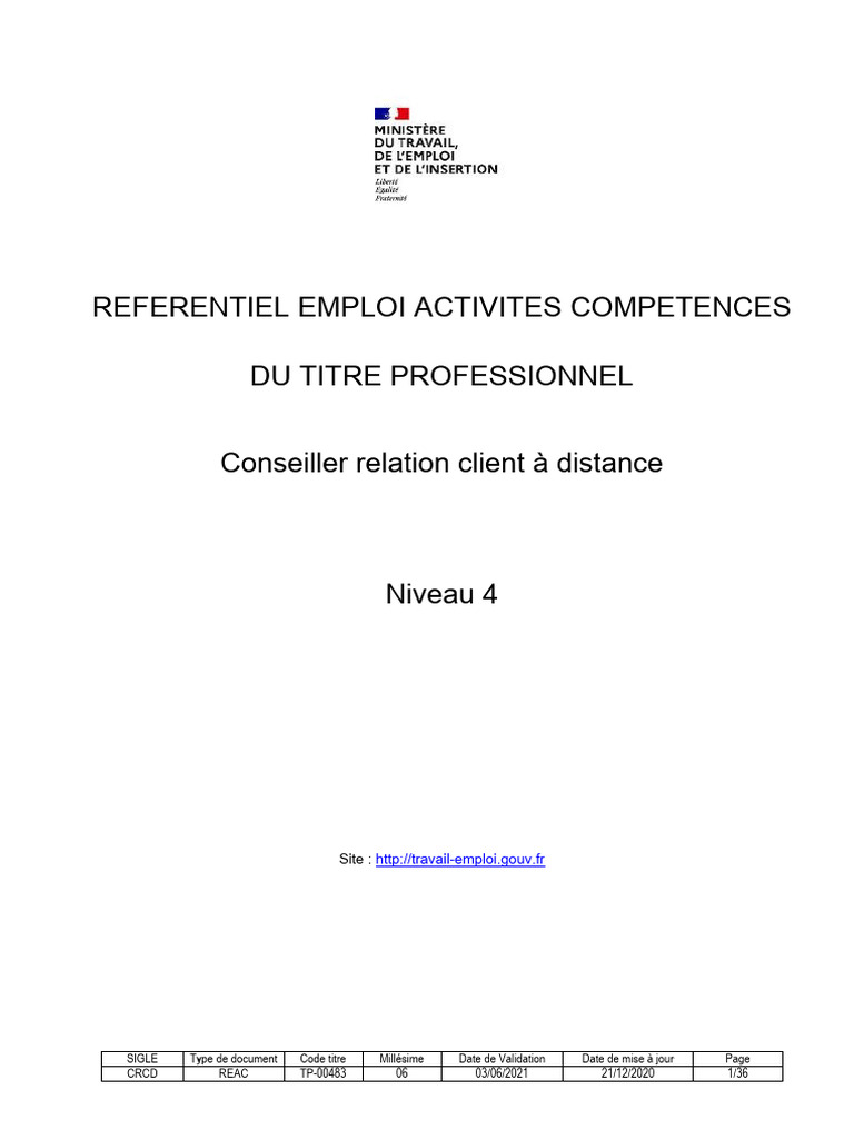 Reac CRCD V06 03062021 | PDF