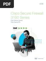 Secure Firewall 3100 Series Ds | PDF | Firewall (Computing) | Electromagnetic Compatibility