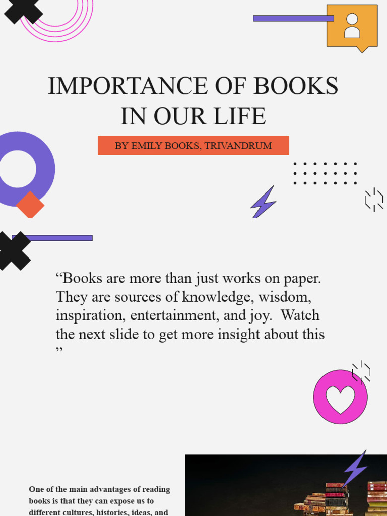 importance of books in our life | PDF
