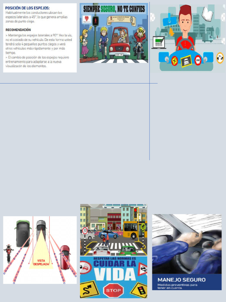 Triptico Manejo Seguro | PDF