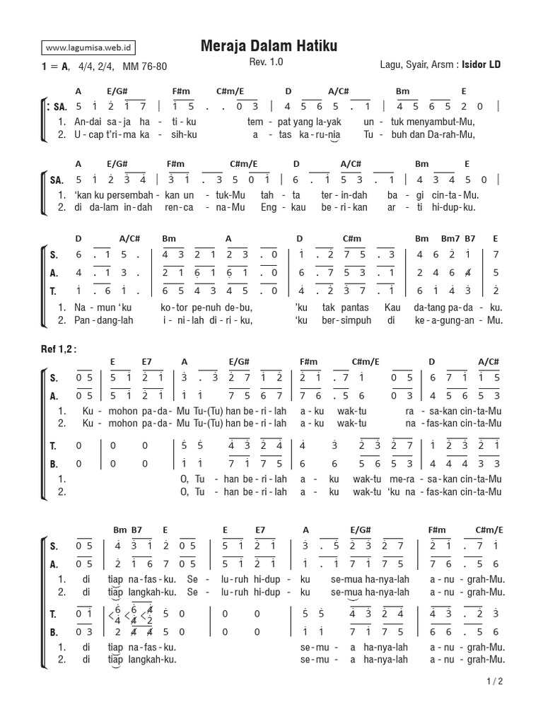 Meraja Dalam Hatiku | PDF
